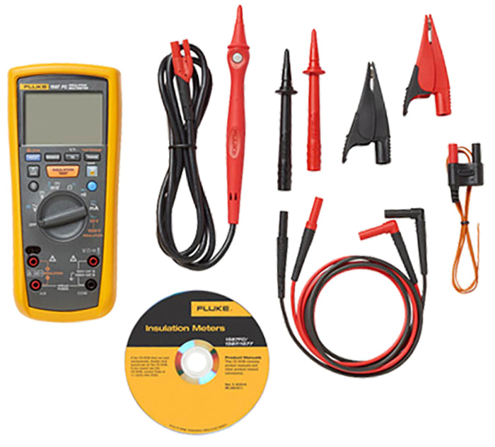 FLUKE-1587 FC Fluke | Fluke 1587 FC Insulation Tester, 50V Min, 1000V ...