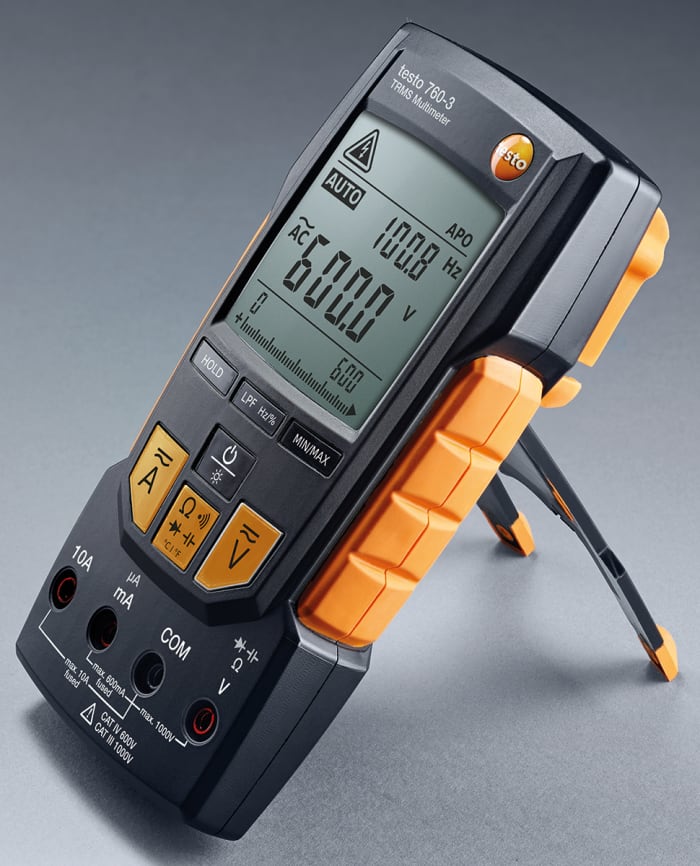 0590 7603 Testo | Testo 760-3 Handheld Digital Multimeter, True RMS ...