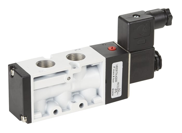 RS PRO | RS PRO Pneumatic Solenoid Valve - Solenoid/Air G 1/8 V50 ...