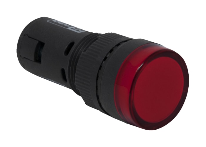 RS PRO | RS PRO, Panel Mount Red LED Pilot Light, 16mm Cutout, IP40 ...