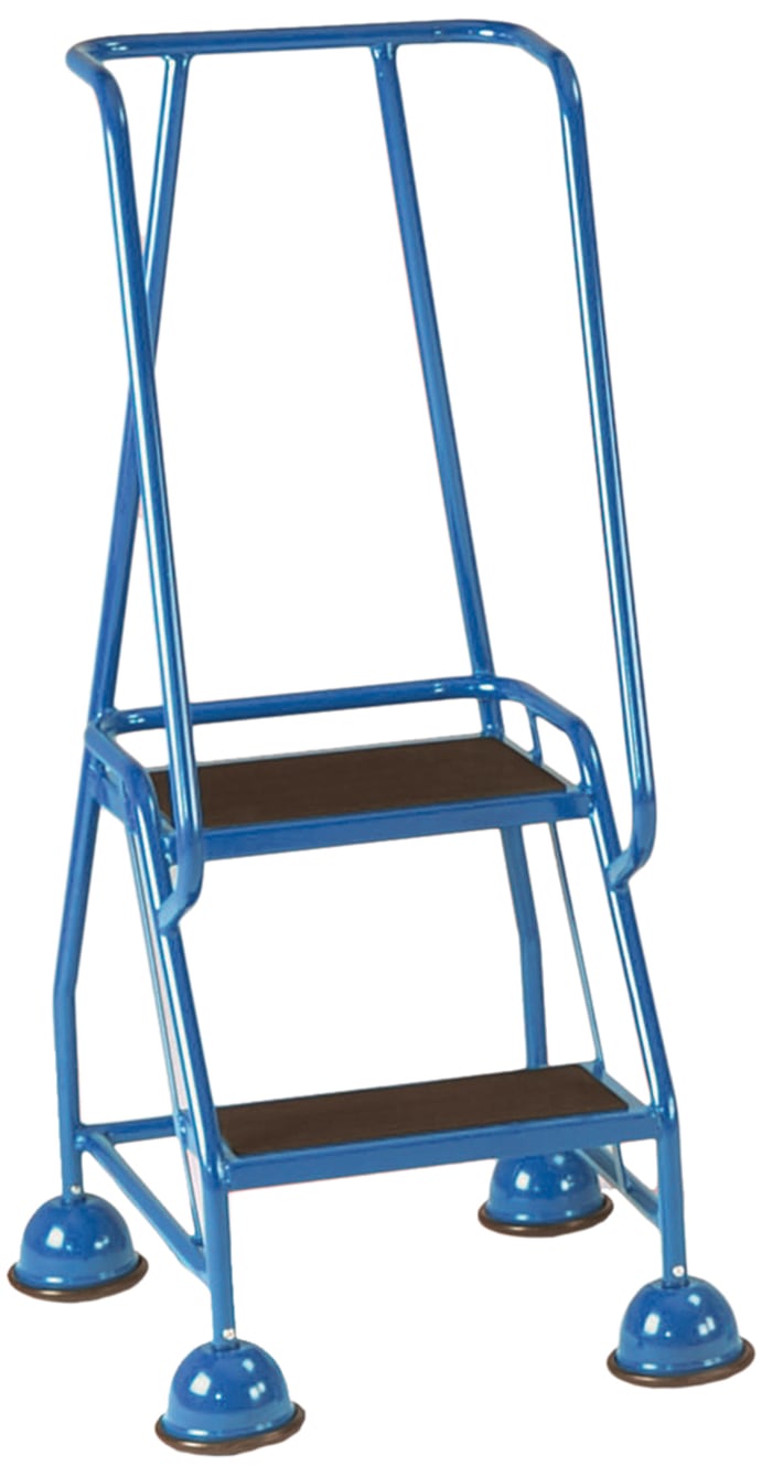 RS PRO | RS PRO 2 Tread Steel Steps 0.508m Platform Height, Blue | 909 ...