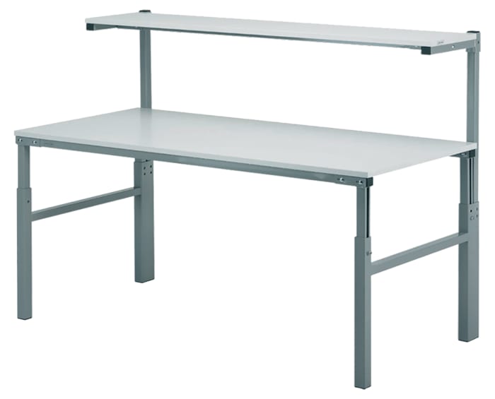 RS PRO | RS PRO Workbench, 300kg Max Load, Adjustable Height, 650 → 900 ...