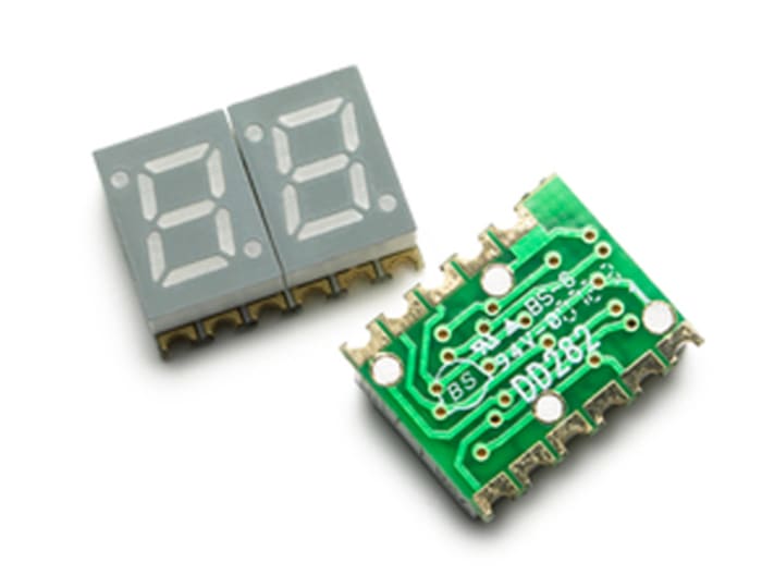 HDSM-291C Broadcom | Broadcom 2 7 Segment LED Display Anode Red 7.5mcd ...