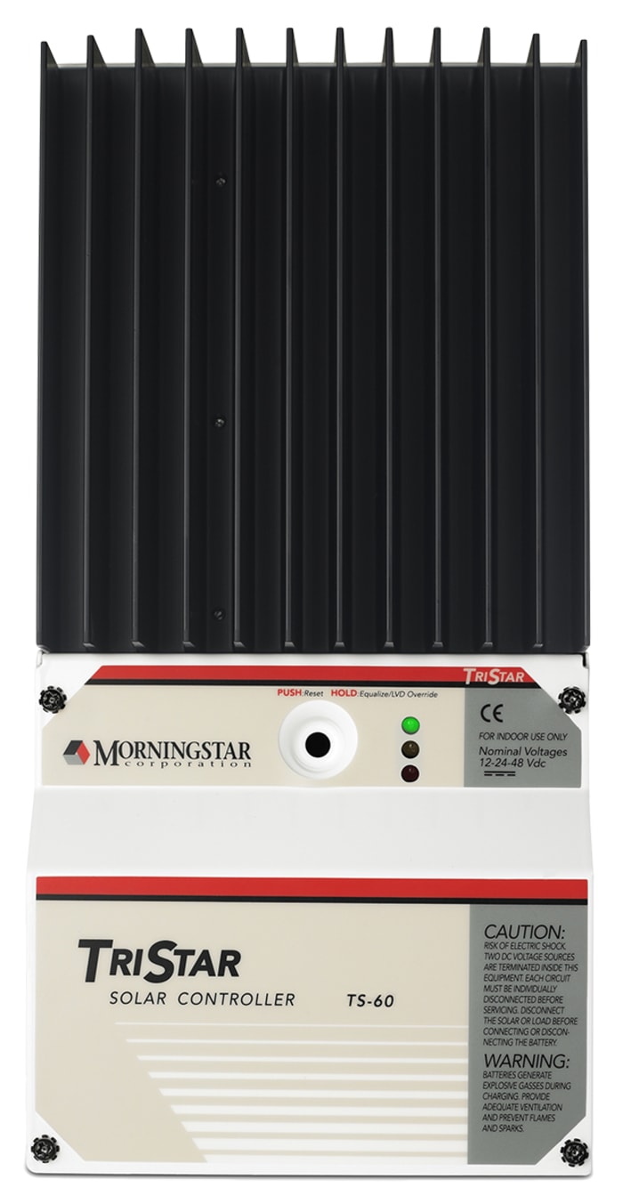 TS-60 Morningstar | Morningstar 125V 2.1A Solar Charge Controller | 913 ...