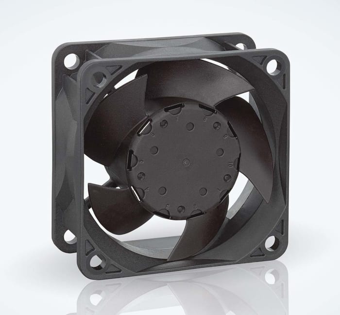 632/2HPU ebm-papst | ebm-papst 630 Series Axial Fan, 12 V dc, DC ...