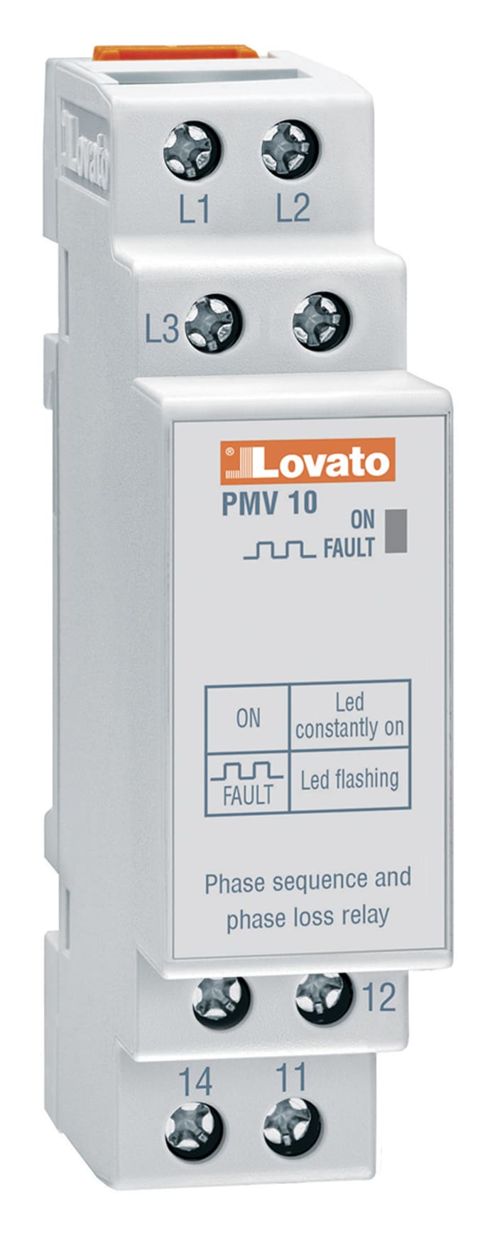 PMV10A440 Lovato | Lovato Voltage Monitoring Relay, 3 Phase, SPDT ...