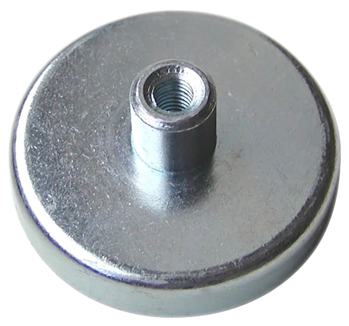 E874 Eclipse | Eclipse Pot Magnet 100mm Threaded Hole Ferrite, 90kg ...