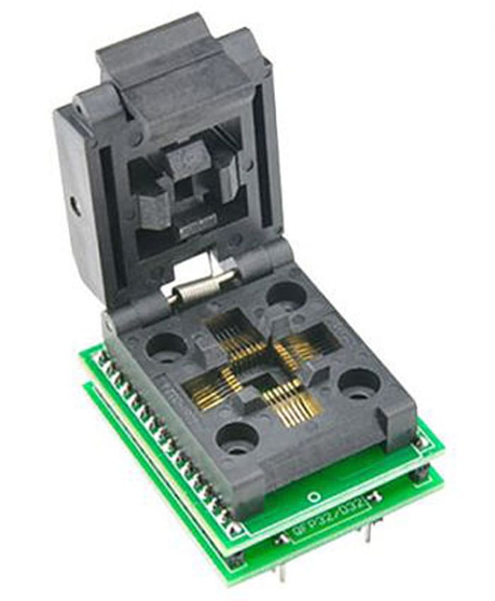 ADA-TQFP32 Seeit | Seeit Straight SMT Mount IC Socket Adapter, 32 Pin ...