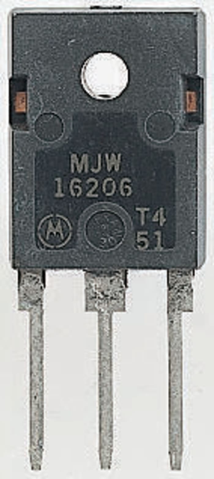 NJW1302G onsemi | onsemi NJW1302G PNP Transistor, -15 A, -250 V, 3-Pin ...