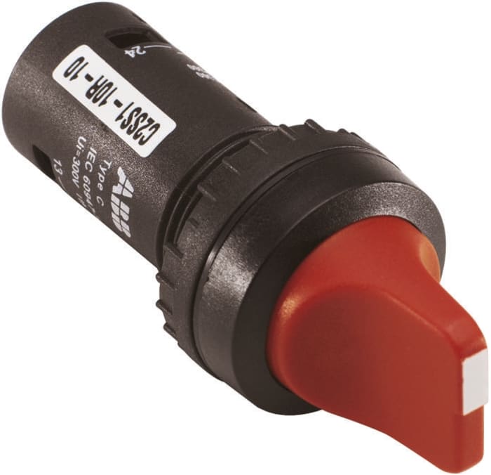 1SFA619202R1076 C2SS3-10B-11 ABB | ABB Short Handle Black Selector Switch - 22mm Cutout Diameter ...