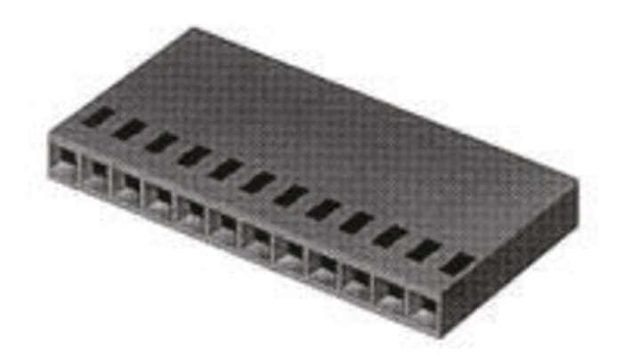 1-87499-2 TE Connectivity | Carcasa de conector TE Connectivity 1-87499-2, Serie AMPMODU MOD IV ...