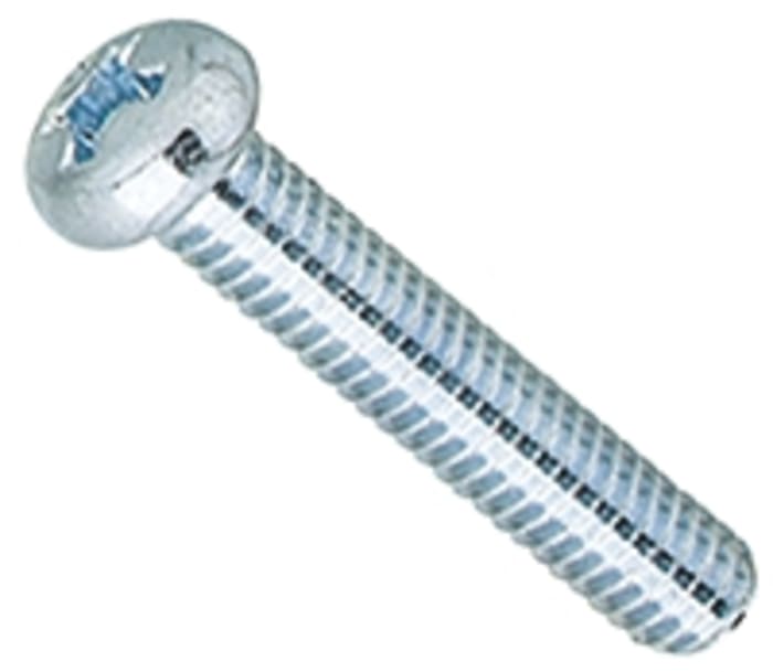 M4X20 Yahata Neji | Yahata Neji Cross Pan Steel Machine Screws, M4x20 ...