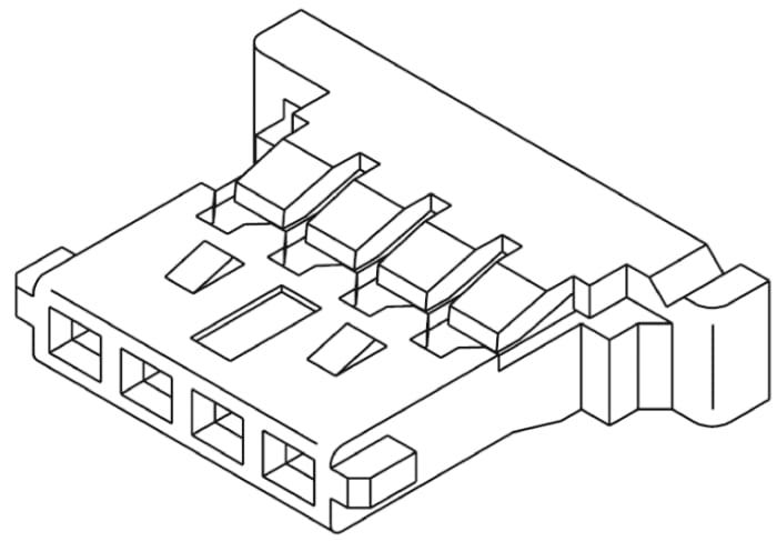 51146-0200 Molex | Molex, PanelMate Female Connector Housing, 1.25mm ...