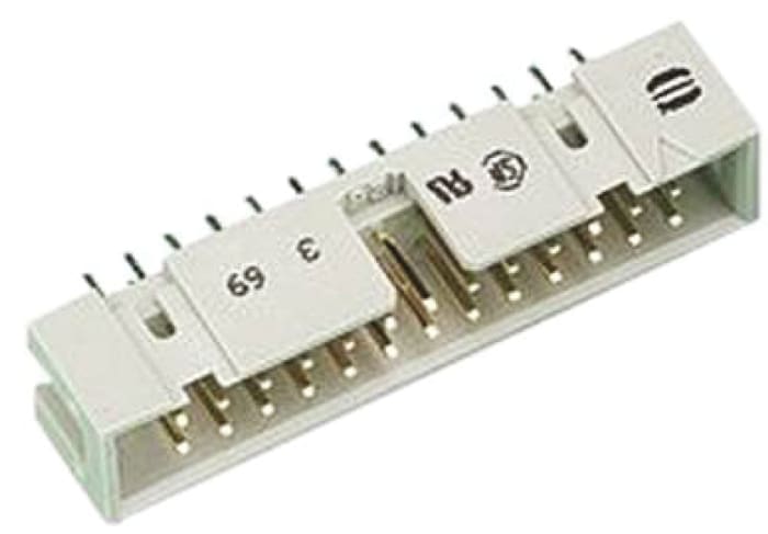 09185267324 HARTING | HARTING SEK 18 Series Straight Through Hole PCB ...