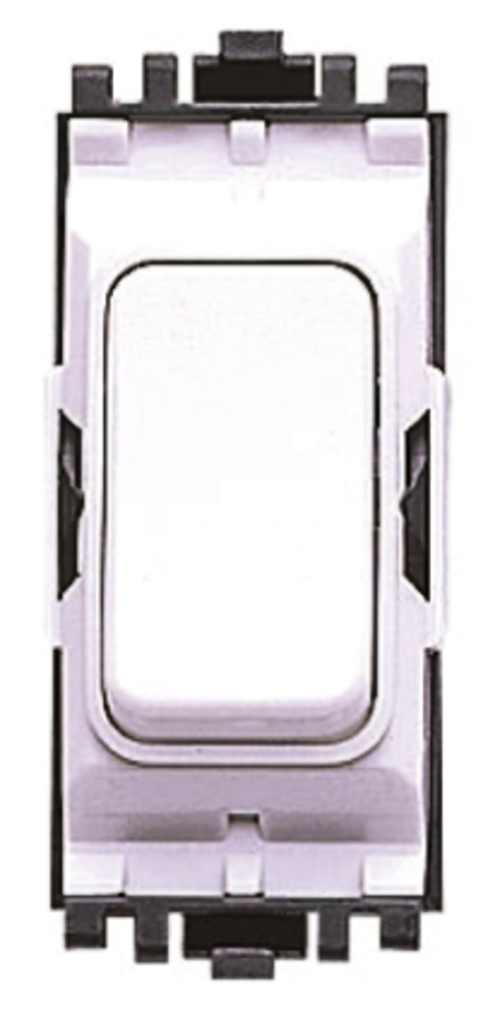 K4882WHI MK Electric | MK Electric 2 Way White Rocker Switch Grid ...