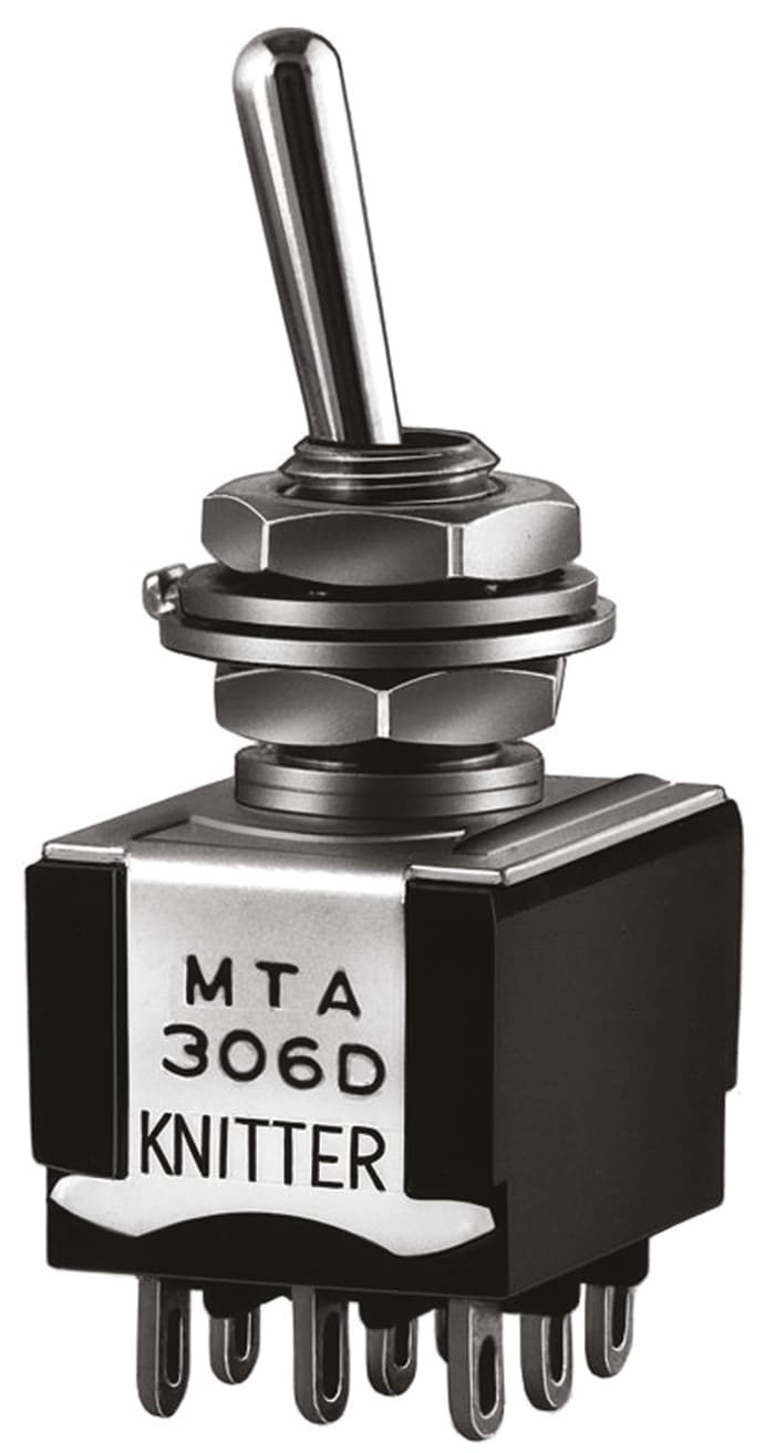 MTA 306 H KNITTER-SWITCH | KNITTER-SWITCH Toggle Switch, Panel Mount ...