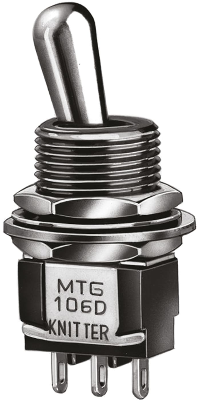 MTG 106 H KNITTER-SWITCH | KNITTER-SWITCH Toggle Switch, Panel Mount ...