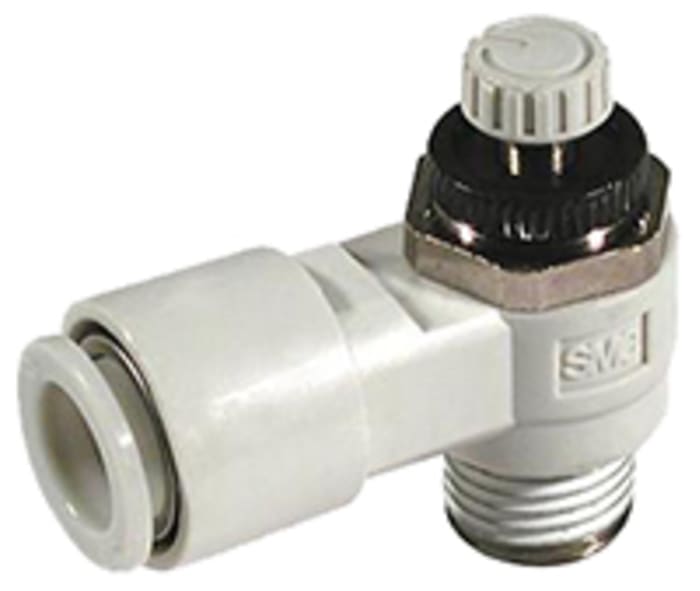 AS2201F-01-04 SMC | SMC AS Series Threaded Speed Controller, R 1/8 Inlet Port x 4mm Tube Outlet ...