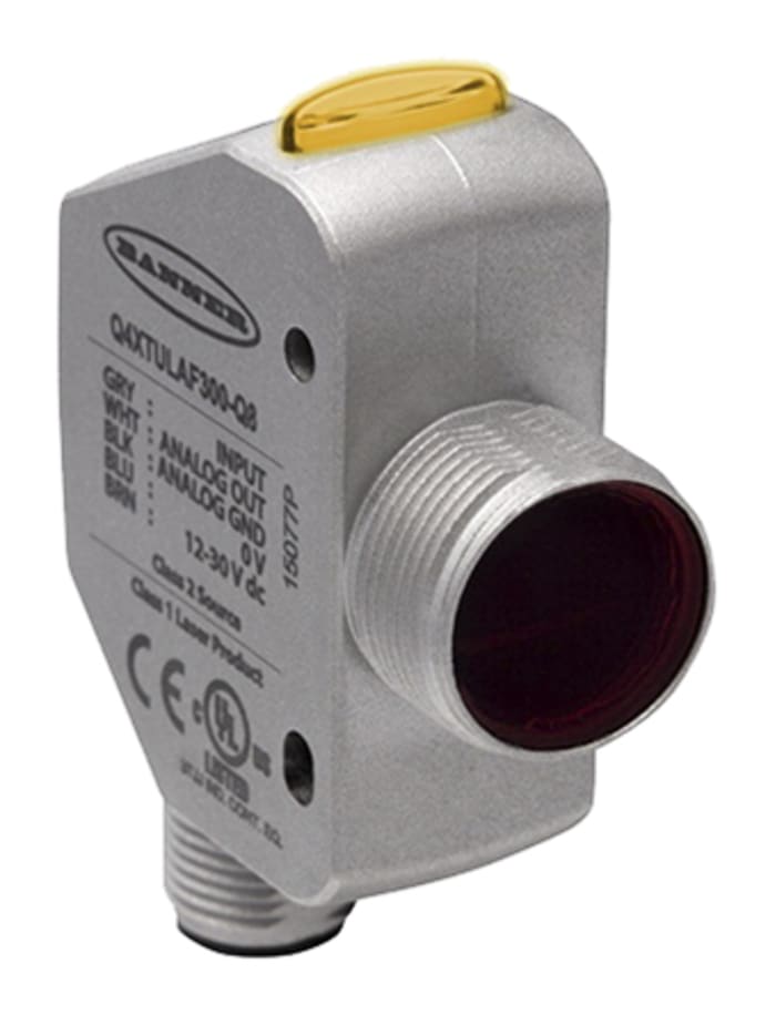 Q4XTBCOD300-Q8 Banner | Banner Diffuse Distance Sensor, Barrel Sensor ...