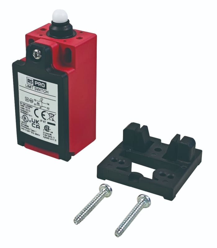 RS PRO | RS PRO Door Interlock Micro Switch, Plunger, SPDT 10A IP67 ...