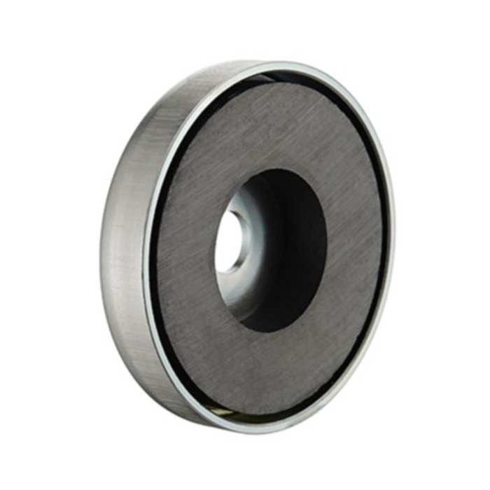 RS PRO | RS PRO Pot Magnet 80mm, 54kg Pull | 107-911 | RS