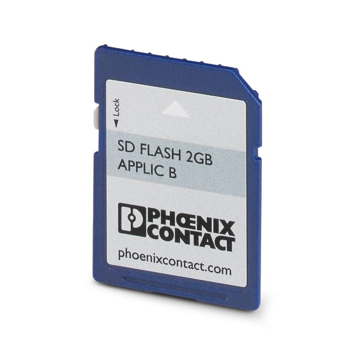 2402855 Phoenix Contact | Phoenix Contact 2 GB SD Flash Card Compact ...