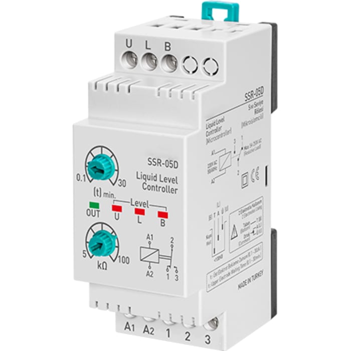 RS PRO | RS PRO Liquid Level Monitoring Relay, Single Phase, 150 → 260V ...