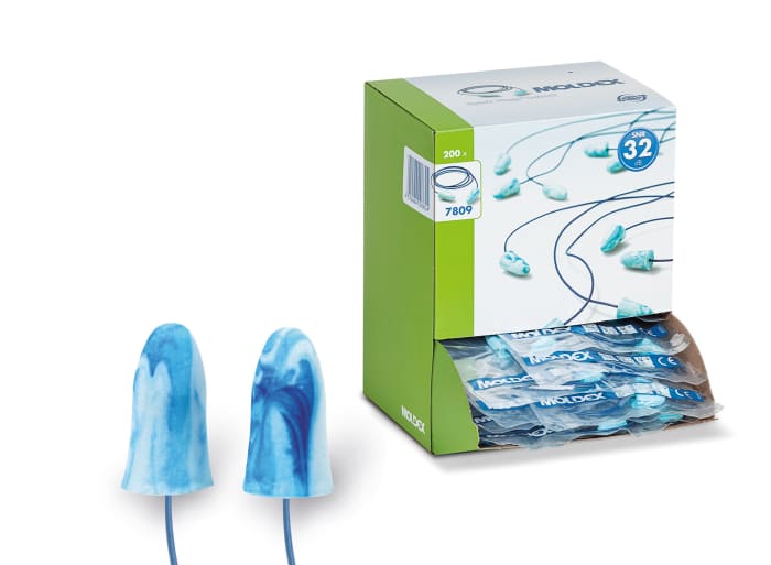 780901 Moldex | Moldex Spark Plugs® Detect Cord Series Blue Disposable ...