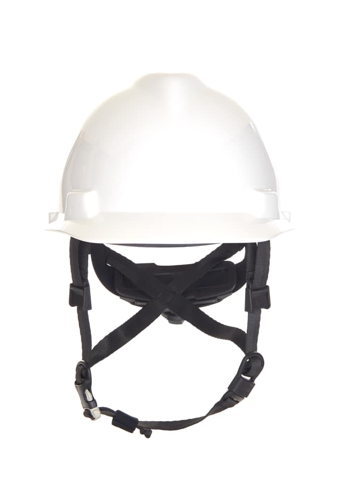 GA90047 MSA Safety | MSA Safety Polyester Webbing Black, Grey Hard Hat ...