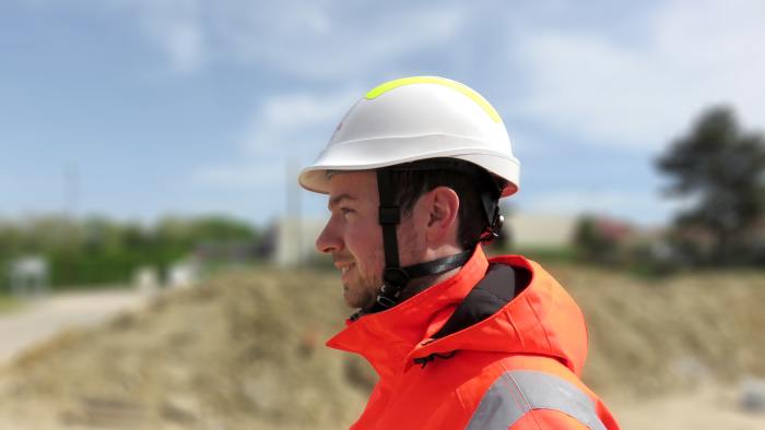 GA90047 MSA Safety | MSA Safety Polyester Webbing Black, Grey Hard Hat ...