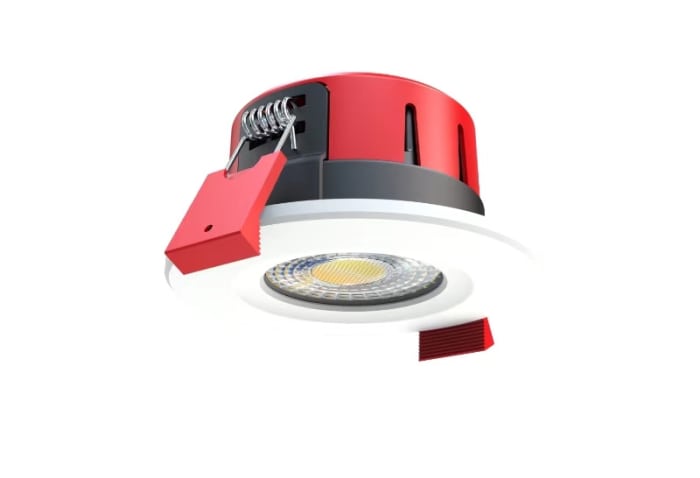 RS PRO | RS PRO Integrated SMD LED Downlight, 250 VAC, 87x42 mm, 5 → 8 ...
