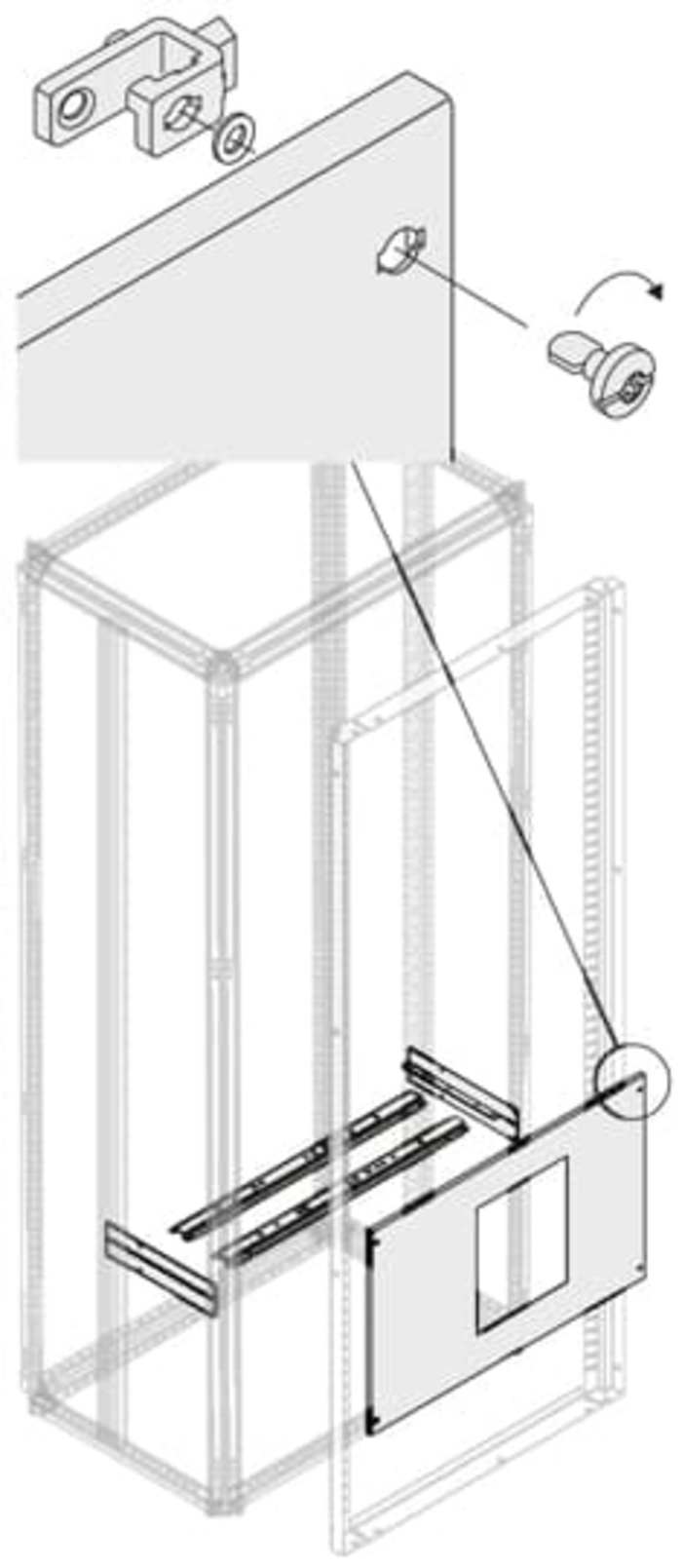 PVDE1240 ABB | ABB Pickled Steel Sheet Assembly Kit for Use with Main ...
