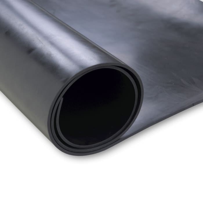 RS PRO | RS PRO Black EPDM Rubber Sheet, 10m x 1.4m x 2mm, -20°C to 90 ...