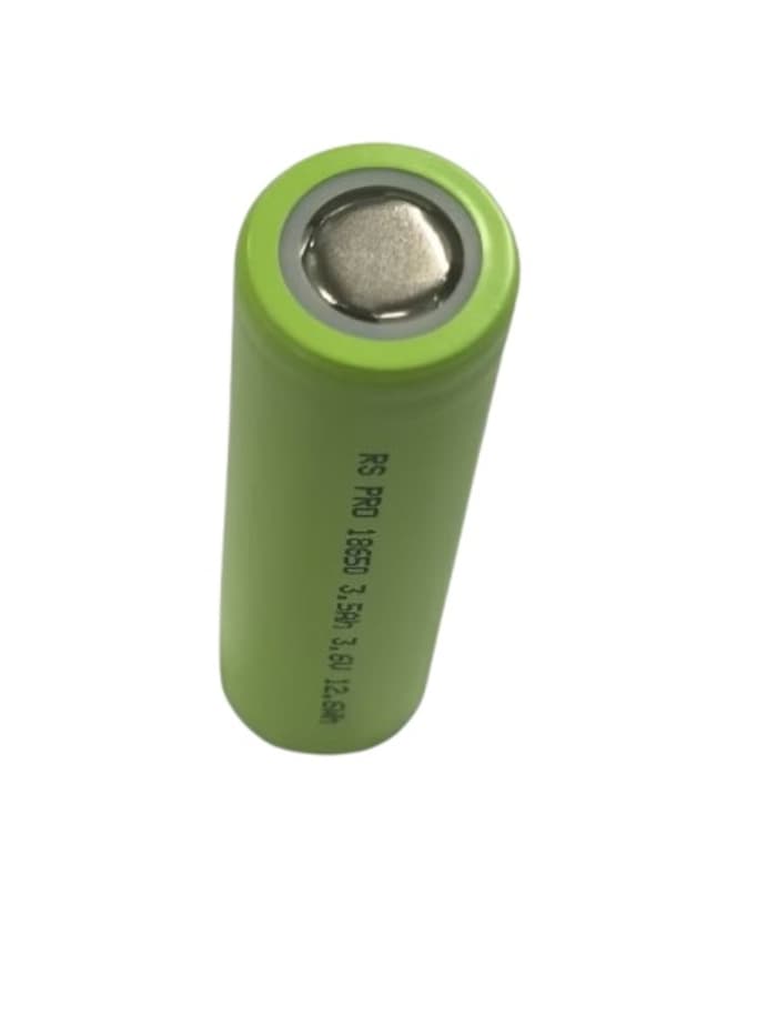 RS PRO | RS PRO RS PRO, 3.60V, 18650, Lithium-Ion Rechargeable Battery ...