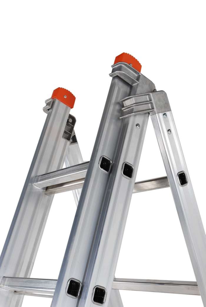 RS PRO | RS PRO 3 Sections Steel Extension Ladder, 5.02 mm | 217-799 | RS