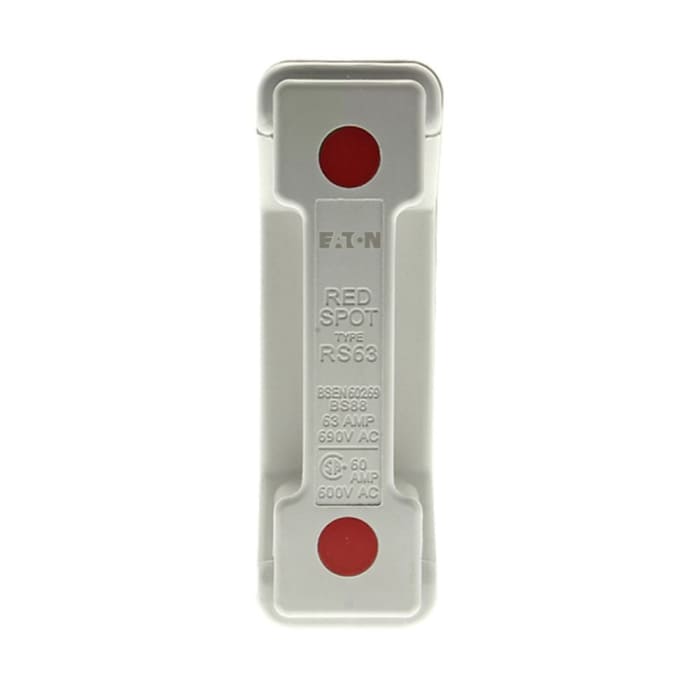 RS63PWH Eaton | Eaton 63A Rail Mount Fuse Holder for A3 Fuse, 1P, 690V ...