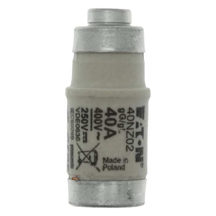 40NZ02 Eaton | 40A D02 Bottle Fuse, 400V | 263-463 | RS