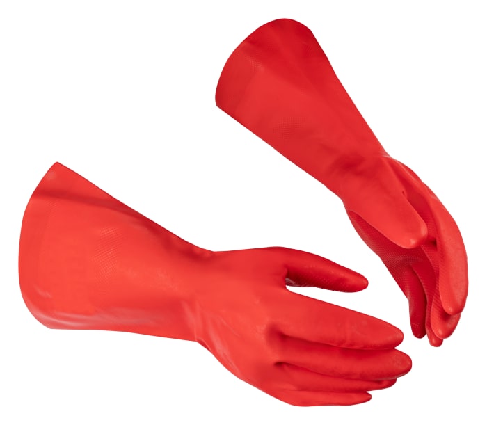 GUIDE 4042 T7 GUIDE GLOVES | GUIDE GLOVES GUIDE 4042 Red Nitrile ...