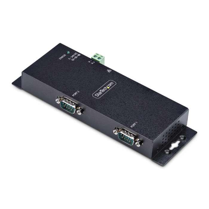 I23-SERIAL-ETHERNET StarTech.com | StarTech.com Serial Device Server, 1 Ethernet Port, 2 Serial ...