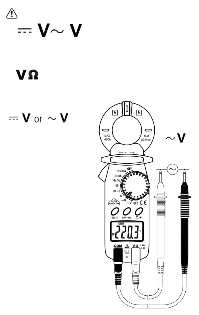 RS PRO | RS PRO Clamp Meters, 400A dc, Max Current 400A ac CAT III 600V ...
