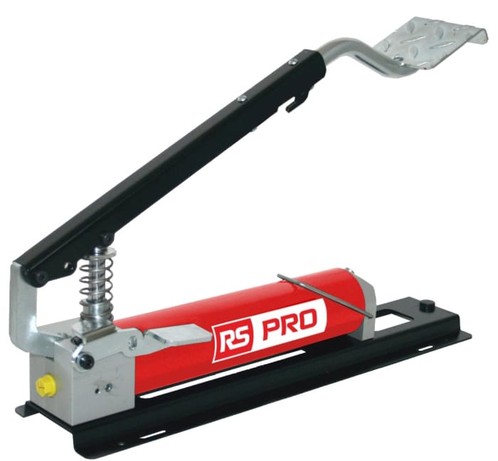RS PRO | RS PRO Two Speed, Hydraulic Hand Pump, 1.4L, 24mm Cylinder ...
