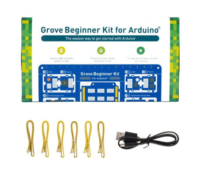 110061162 Seeed Studio | Seeed Studio Grove Beginner Kit For Arduino ...