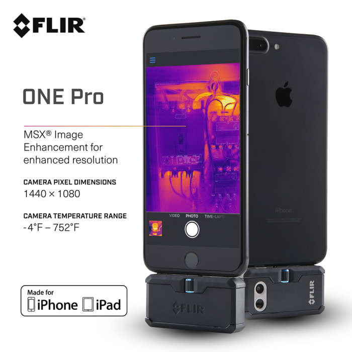 FLIR ONE PRO IOS USB-C (435-0008-03) FLIR | FLIR Flir One Pro USB-C ...