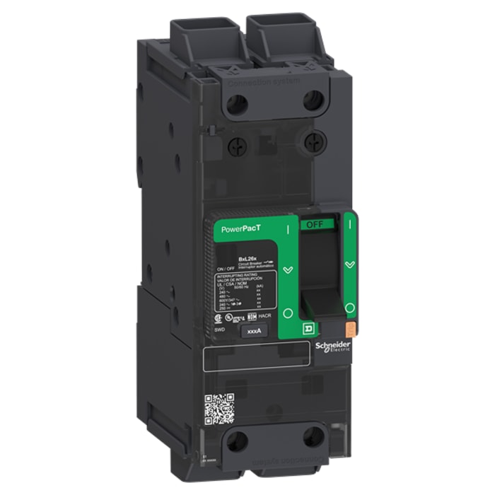 BJL26090LU Schneider Electric | Schneider Electric, PowerPact MCCB 2P ...