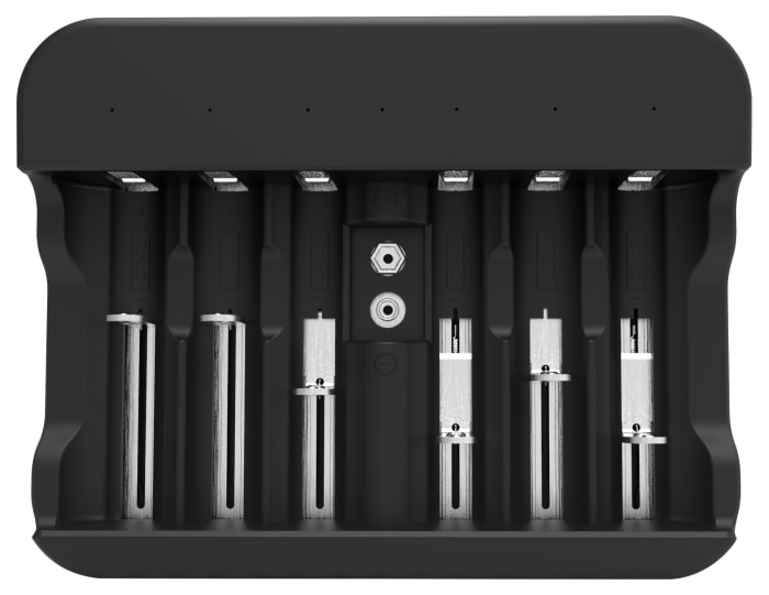 RS PRO | RS PRO Battery Charger For 9 V (for 6F22), 1.2 V (for Ni-MH/Cd ...