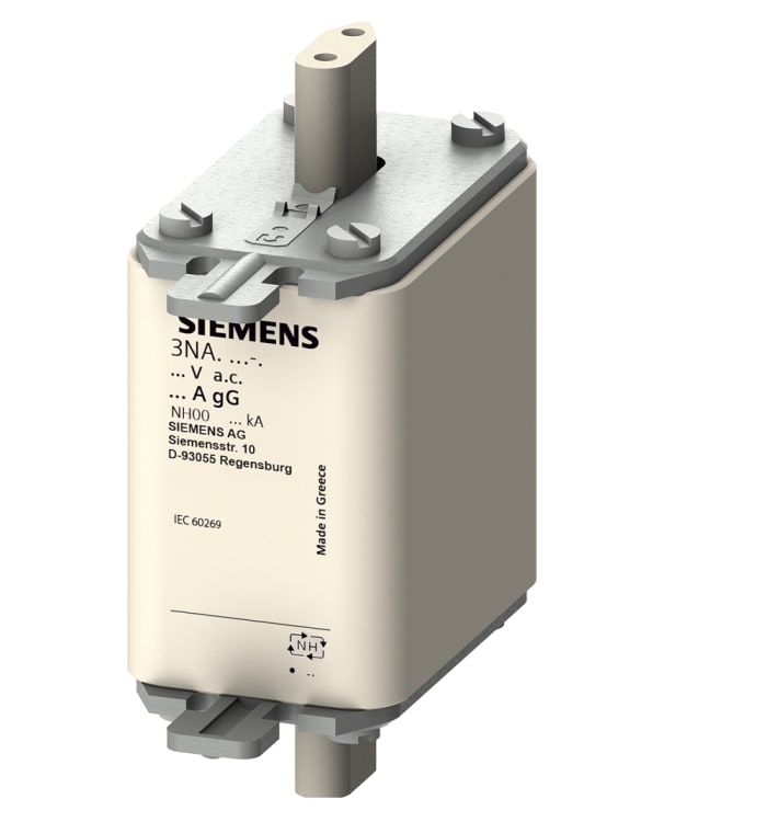 3NA3836 Siemens | Siemens 160A NH Fuse, NH00, 500V ac | 395-660 | RS