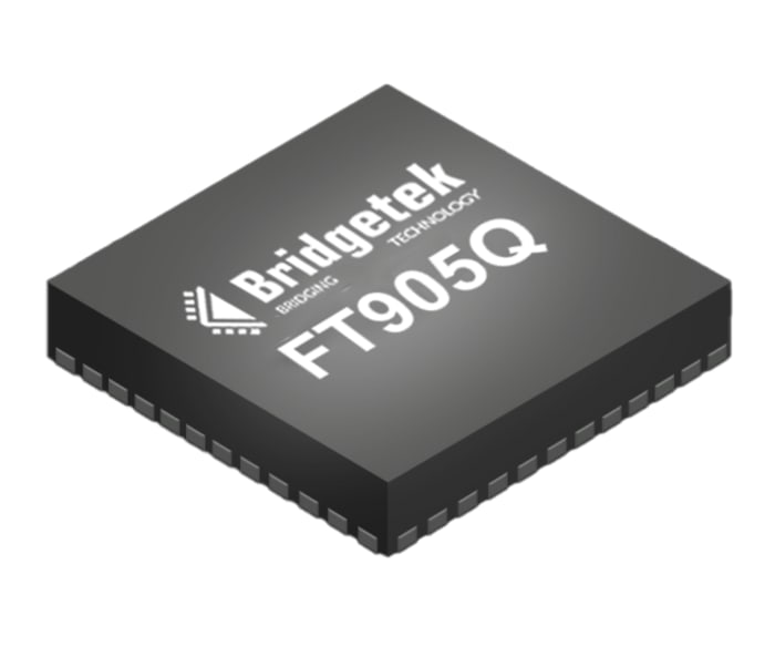 FT905Q-C-T Bridgetek | Bridgetek, 32bit FT32, FT905 Microcontroller ...