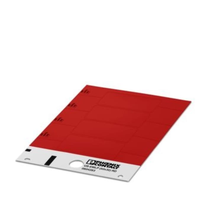 0804283 Phoenix Contact | Phoenix Contact US-EML Red on Red Cable ...