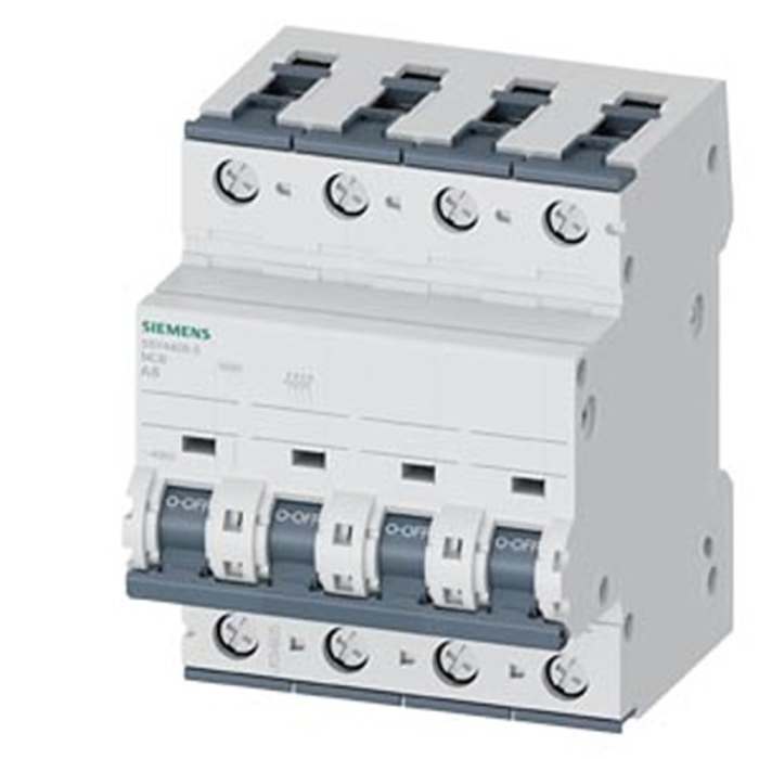 5SY4408-5 Siemens | Siemens SENTRON 5SY4 MCB, 4P, 8A, Type A, 400V AC ...