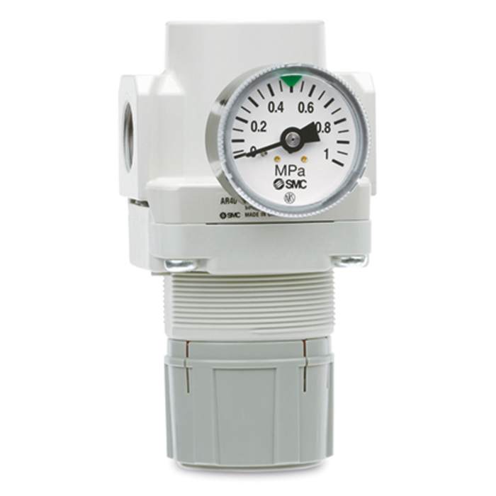 AR30-F02B-D SMC | SMC G 1/4 Pneumatic Regulator - 0.05MPa to 0.85MPa ...